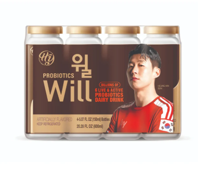 [Local Only]HY) WILL PROBIOTICS , 한국야쿠르트) 프로바이오틱스 윌 150mlX4 – MEGAMART | MegaKfood