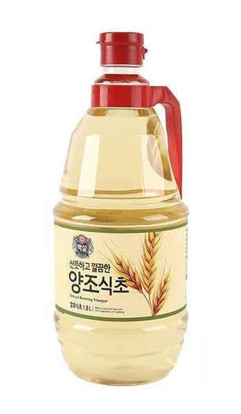 CJ BAKSUL VINEGAR BREWED 1.8L, CJ 백설 양조식초 1.8 L – MEGAMART | MegaKfood