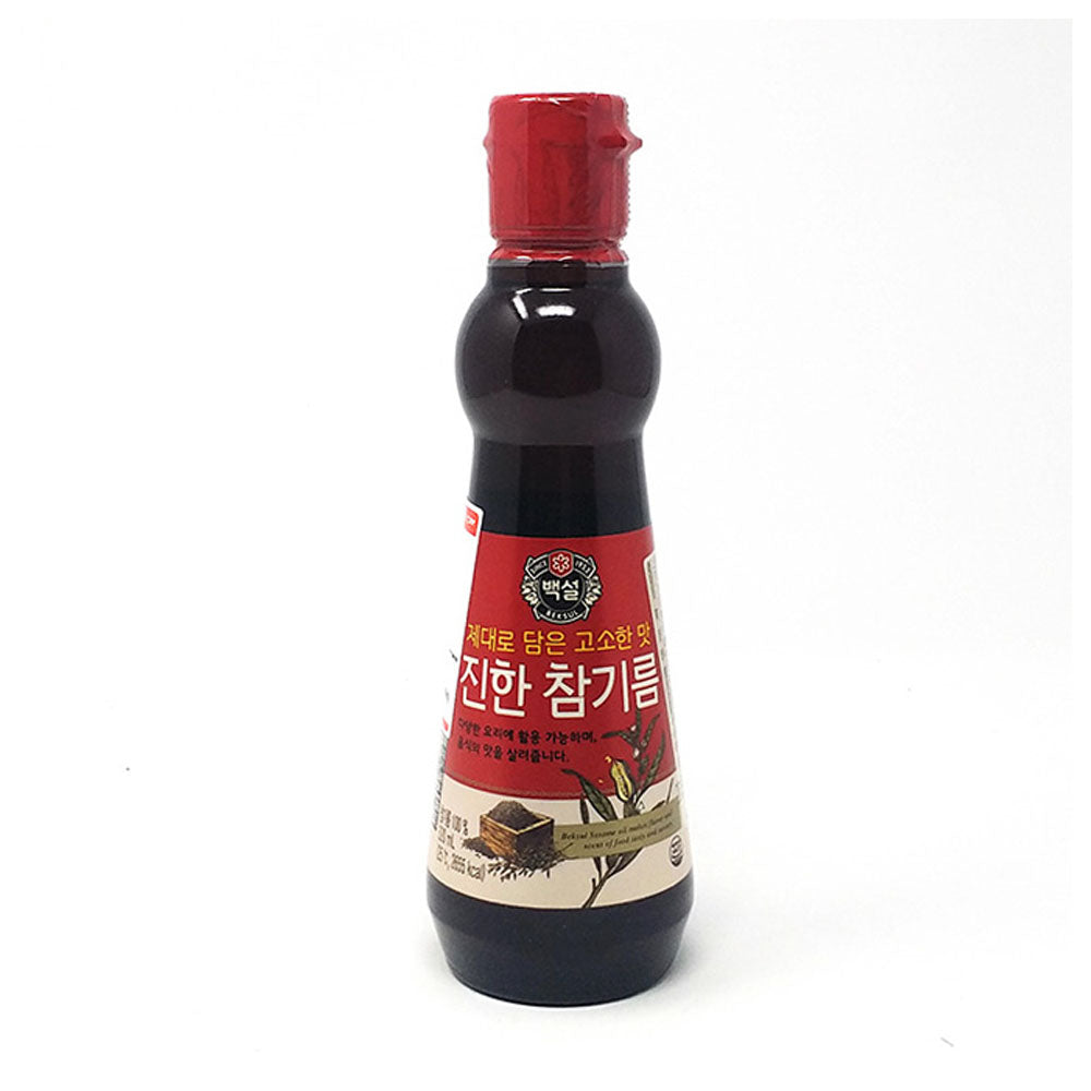 CJ Sesame Oil 320ml 백설 진한참기름 320ml – MEGAMART | MegaKfood