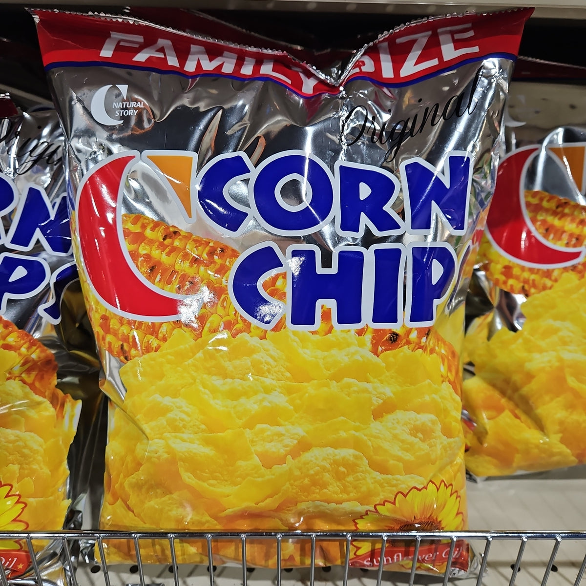 CROWN CORN CHIP FAMILY SIZE 248g, 크라운 콘칩 대용량 248g – MEGAMART | MegaKfood