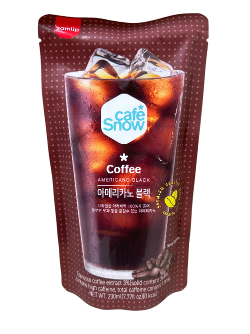 SAMLIP CAFE SNOW AMERICANO BLA,삼립 카페스노우 아메리카노 230ml – MEGAMART | MegaKfood