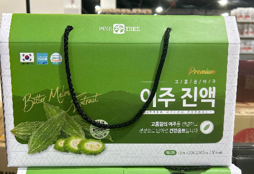 PINE TREE BITTER MELON EXTRACT , 솔표 여주 진액 70ml X30 – MEGAMART | MegaKfood