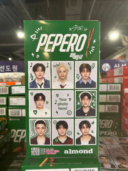LOTTE ALMOND PEPERO Big Pack 롯데 빼빼로 아몬드 빅백 32g x 8pack – MEGAMART ...