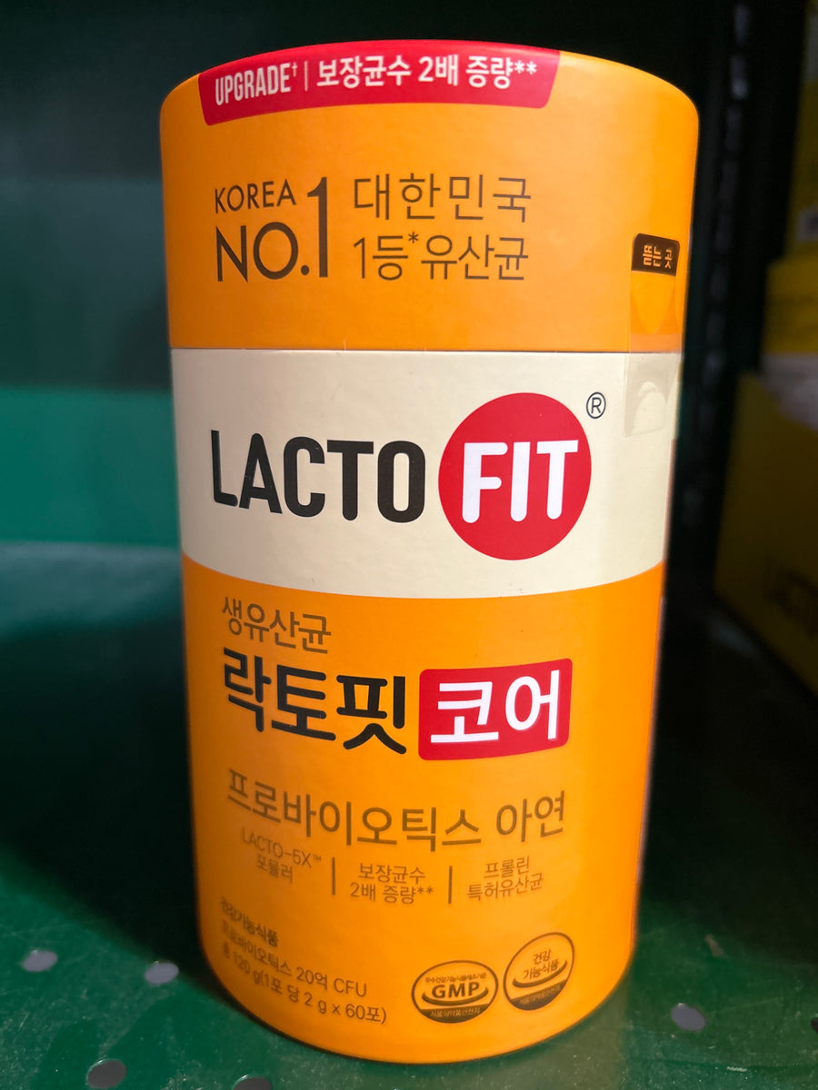LACTO-FIT PROBIOTICS CORE , 종근당 락토핏 생 유산균 코어 60PCS – MEGAMART | MegaKfood
