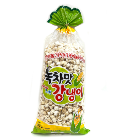 KOREAN TRADITIONAL POPCORN G , 녹차맛 강냉이 380G – MEGAMART | MegaKfood