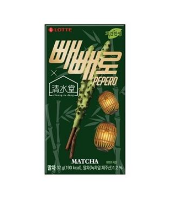 LOTTE MATCHA PEPERO , 롯데 말차 빼빼로 32g – MEGAMART | MegaKfood