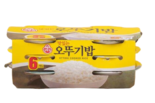 OTTOGI DELICIOUS COOKED RICE 2 , 오뚜기 맛있는 밥 6팩 210Xg6 – MEGAMART | MegaKfood