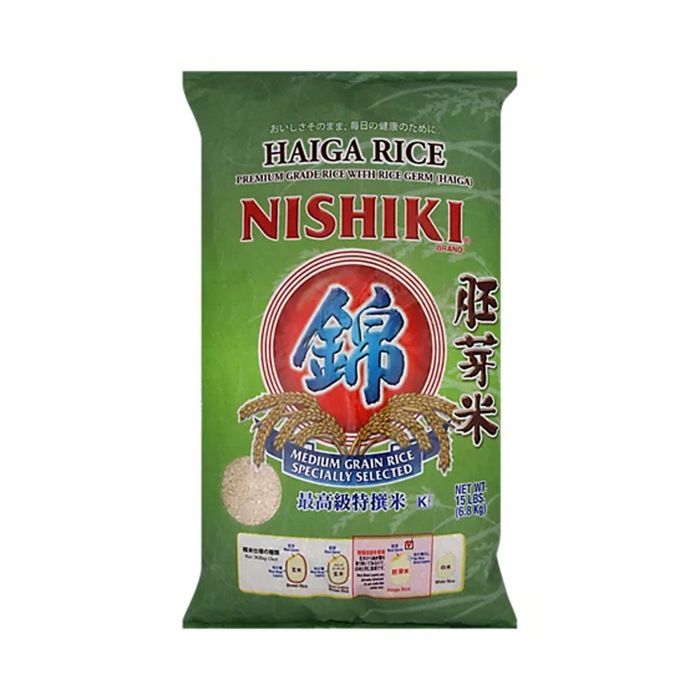Nishiki Haiga Rice 15LB – MEGAMART | MegaKfood