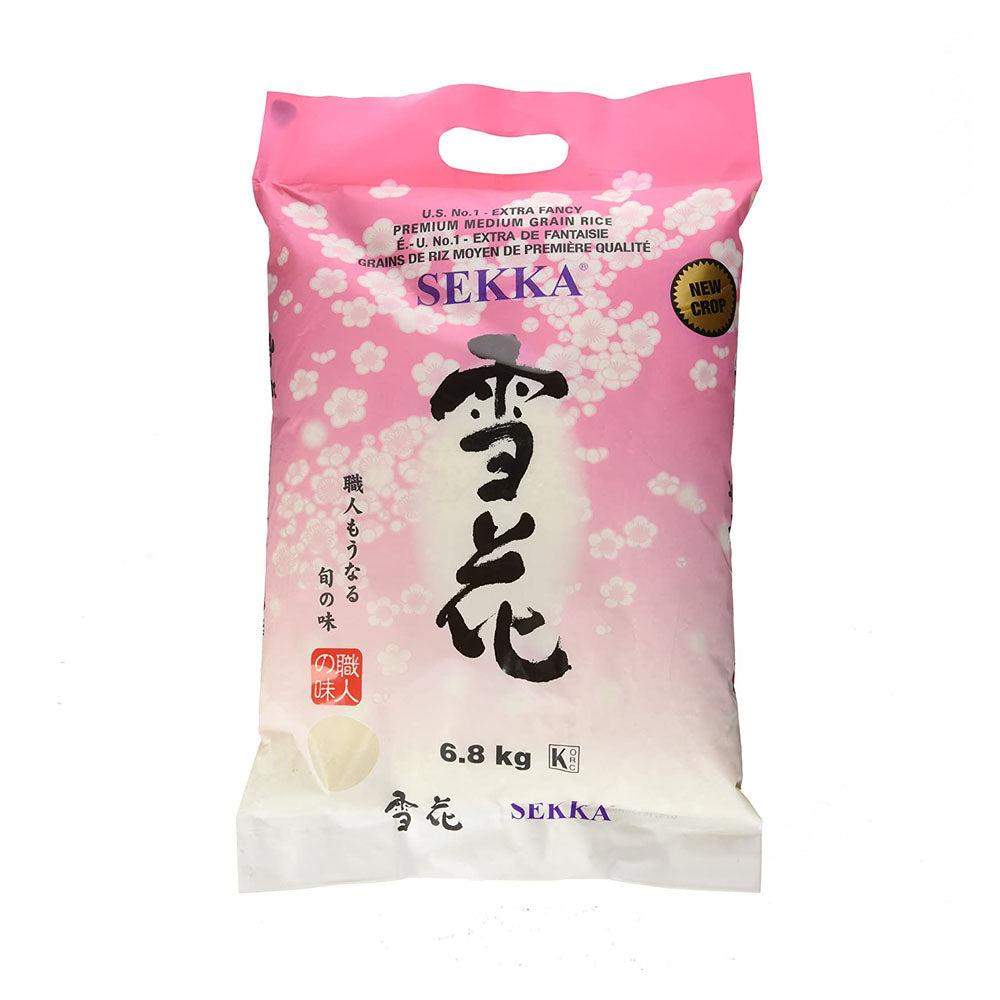 Sekka Premiun Medium Grain Rice 15LB – MEGAMART | MegaKfood