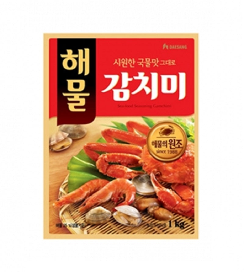 CHUNG JUNG ONE INSTANT SOUP STOCK 1kg , 대상 해물감치미 1kg – MEGAMART | MegaKfood