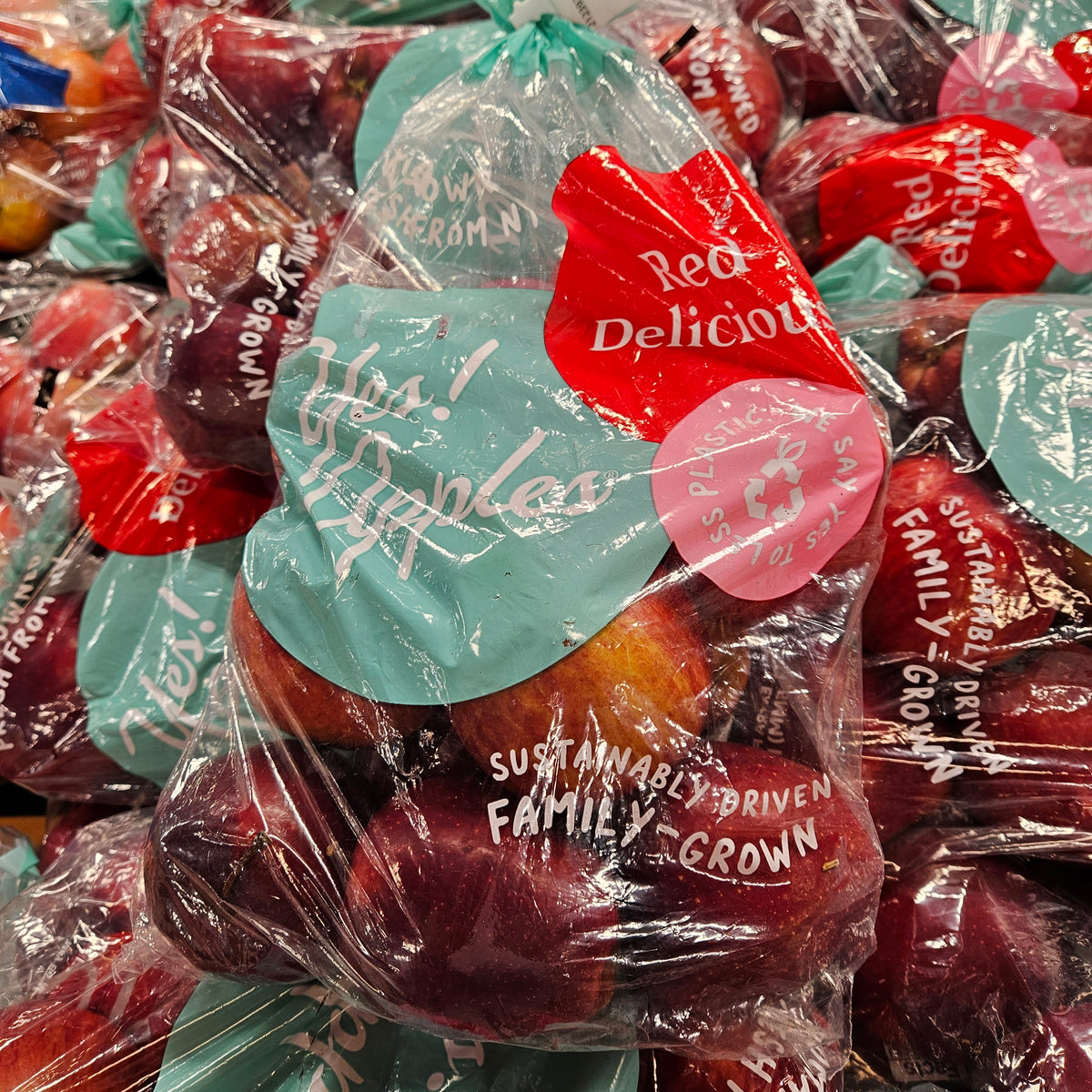 Red delicious apple 3lb Bag, 레드 딜리셔스 사과 Bag 3lb – MEGAMART | MegaKfood