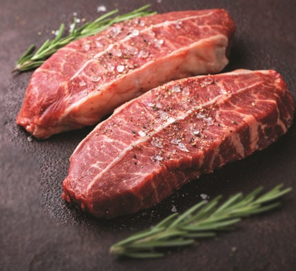 [LOCAL ONLY] BEEF TOP BLADE STEAK LB, 소 부채살 스테이크 – MEGAMART | MegaKfood