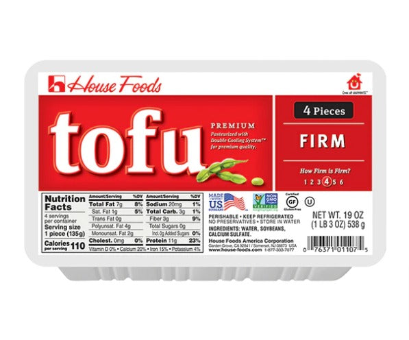 [LOCAL ONLY] HOUSE TOFU FIRM 4pc 19oz, 하우스두부 부침용 4pc 19oz – MEGAMART ...