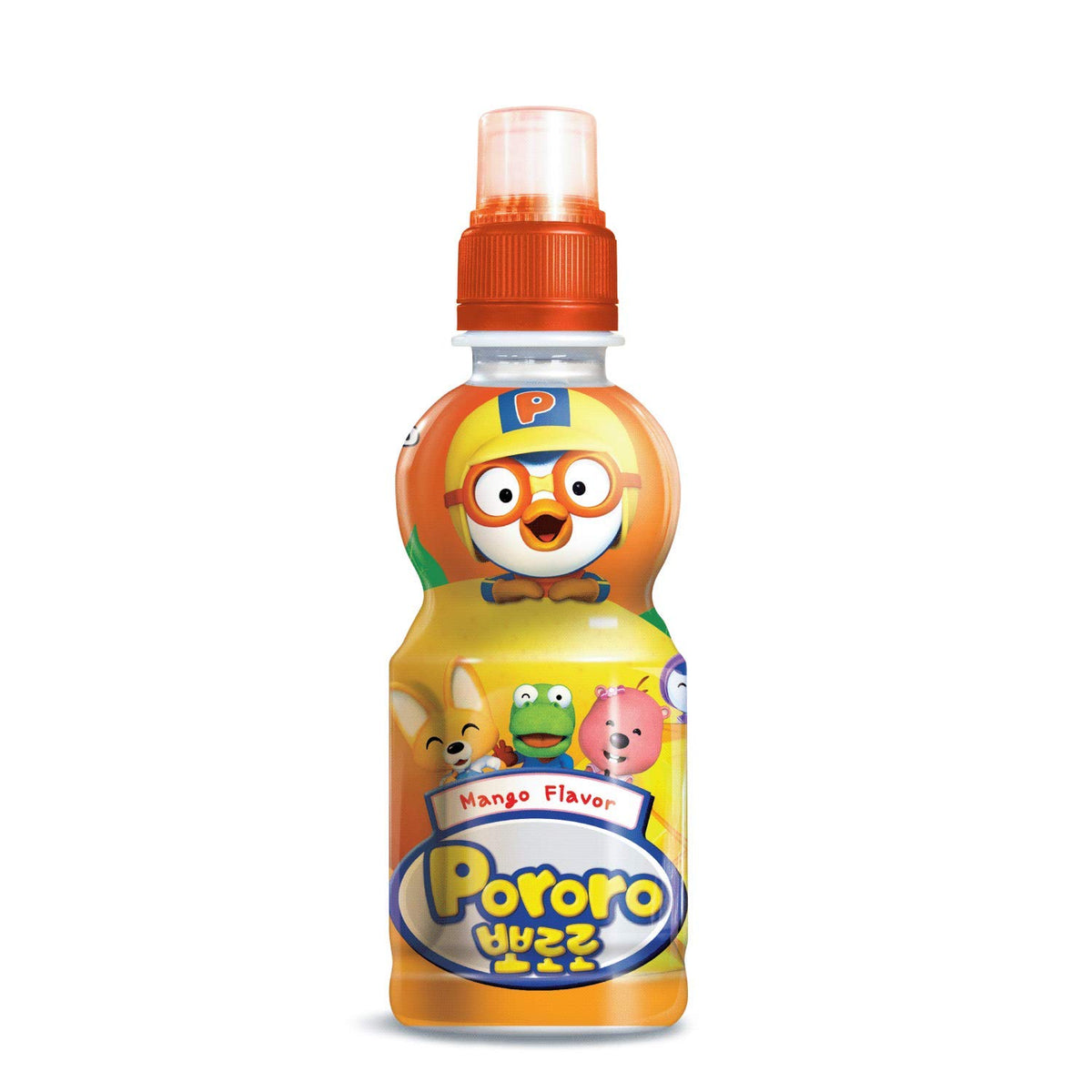 Paldo Pororo Drink Mango Flavor 7.95fl.oz, 팔도 뽀로로 드링크 망고맛 235ml ...