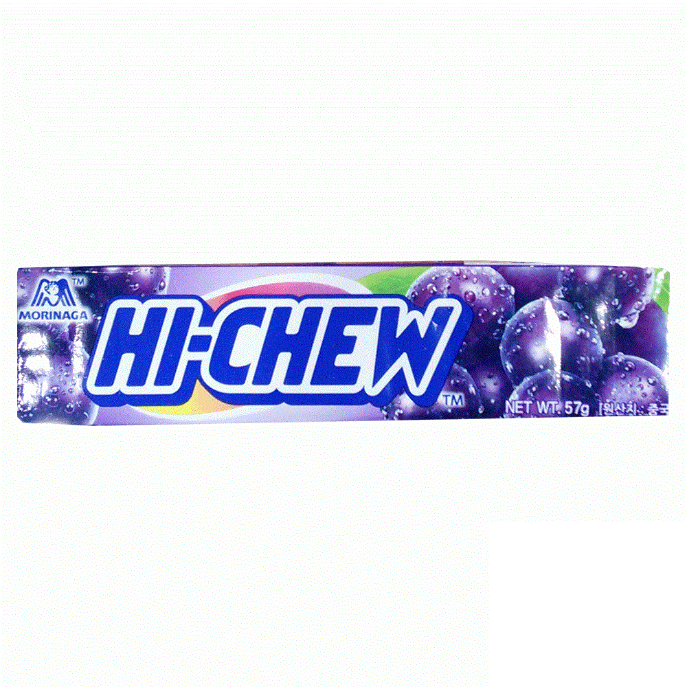 MORINAGA HI-CHEW GRAPE STICK 57g, 모링가 하이츄 포도맛 스틱 57g – MEGAMART | MegaKfood