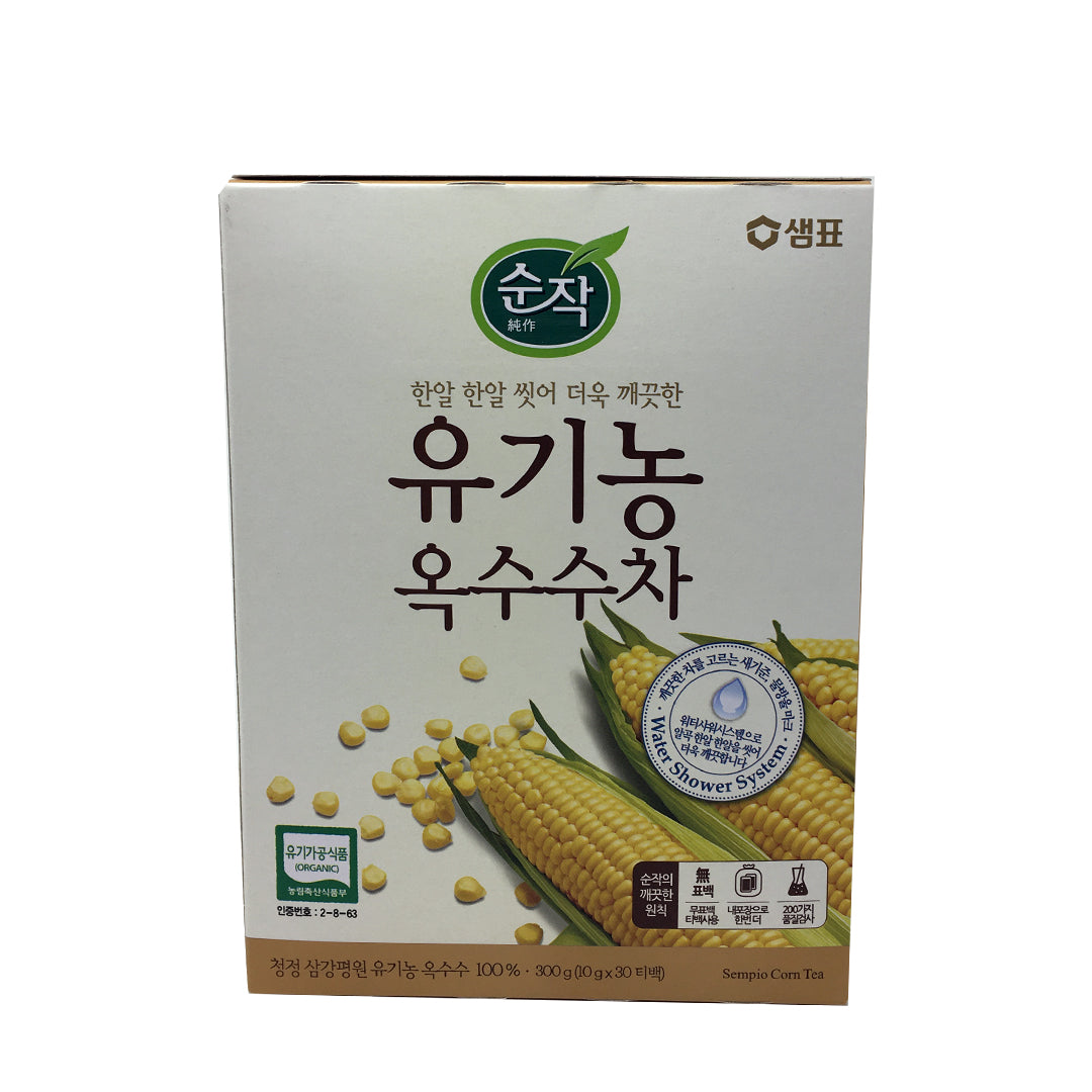 Sempio Corn Tea 0.35oz x 30 샘표 옥수수차 10g x 30 – MEGAMART | MegaKfood