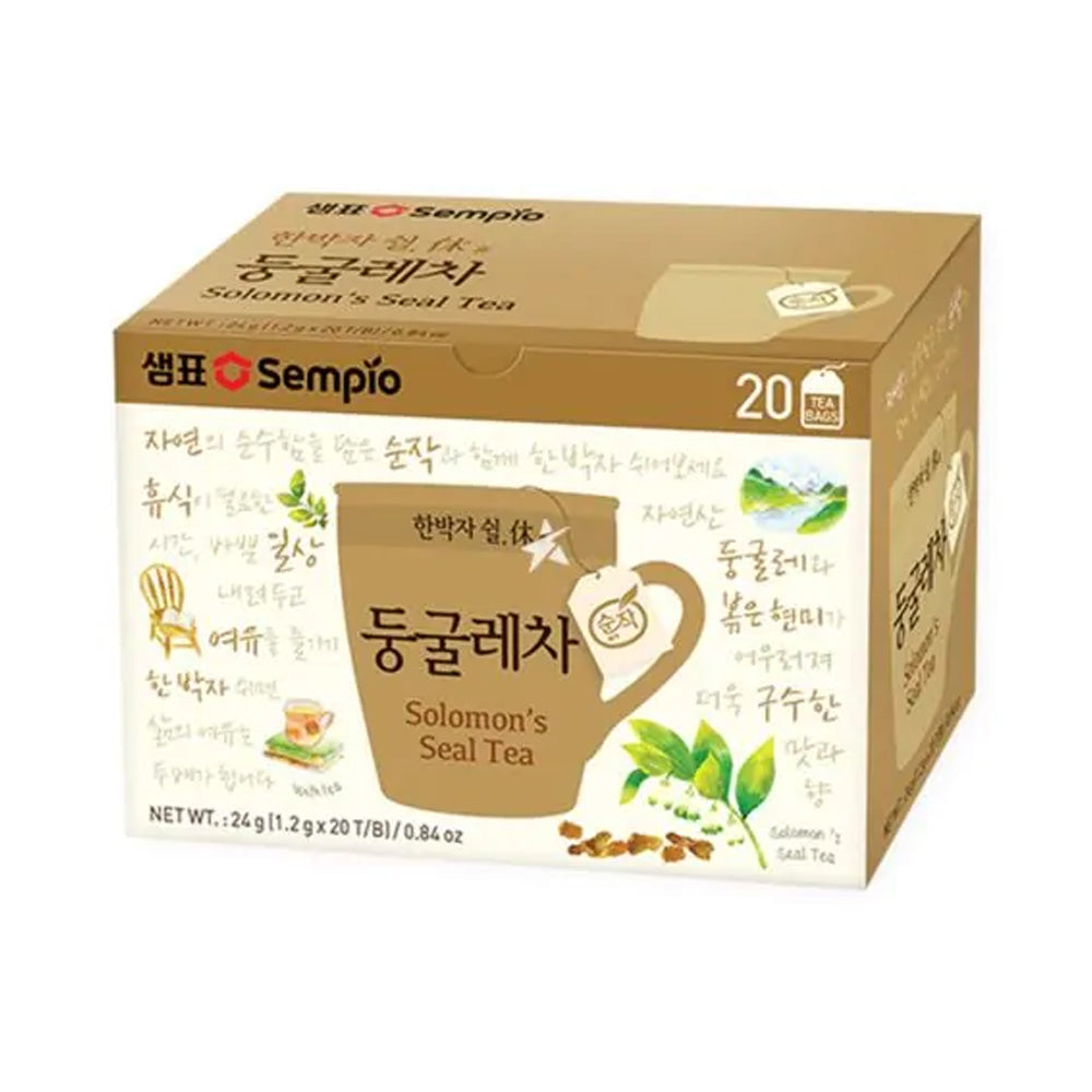 Sempio Solomon's Seal Tea 0.04oz X 20 샘표 둥글레차 1.2g X 20 – MEGAMART ...