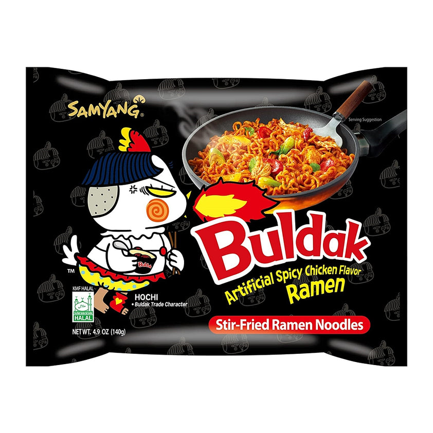 Samyang Buldak Ramen Original 4.94oz x 5, 삼양 불닭볶음면 140g x 5 – MEGAMART ...