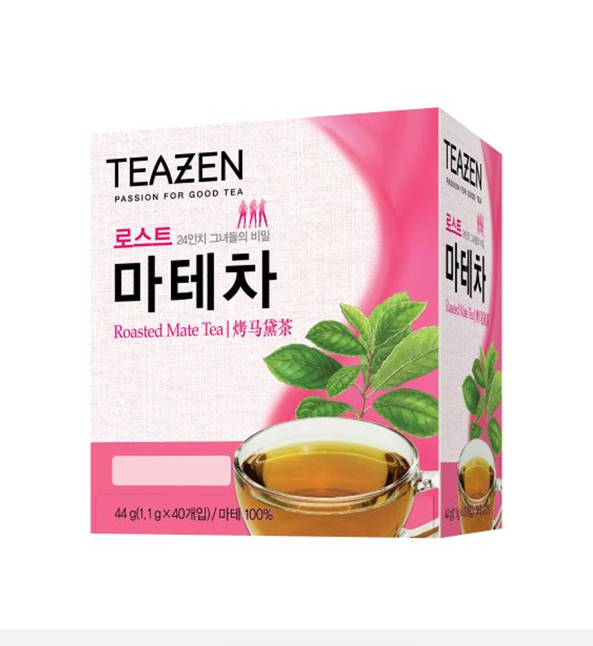 Teazen Roasted Mate Tea 0.04oz X 4 티젠 로스트 마테차 1.1g X 40 – MEGAMART ...