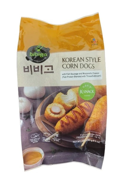 [Local Only] CJ BIBIGO CORN HOT DOGS 480g , 비비고 치즈 크리스피 핫도그 480g ...